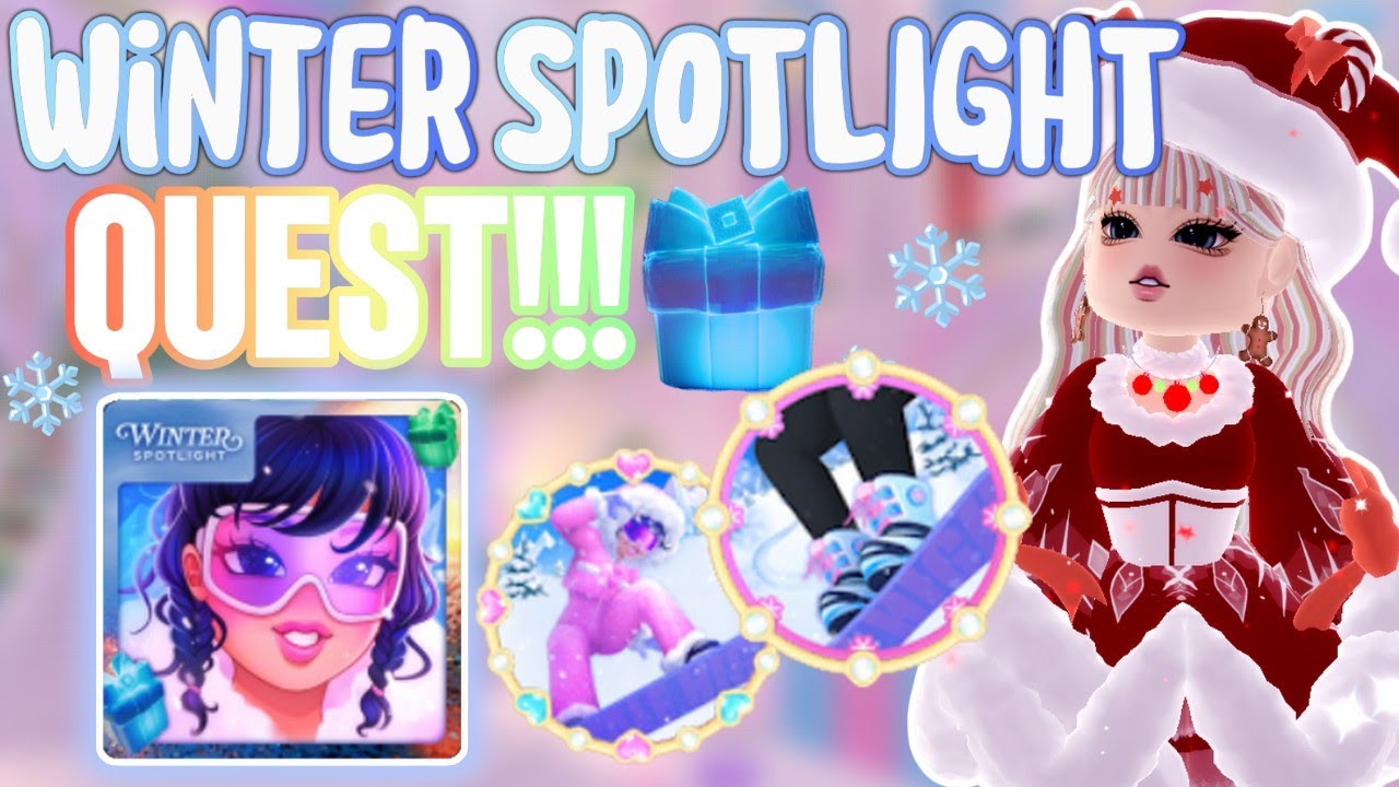 How to do the WINTER SPOTLIGHT Quest!!! ️🎄 - YouTube