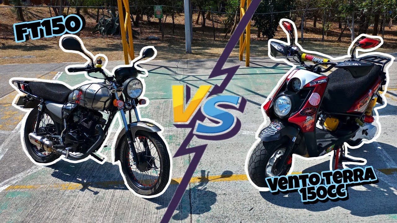 Vento terra 150cc Vs Ft150 🔥 modificaciones de la vento terra scooter 😎 ...