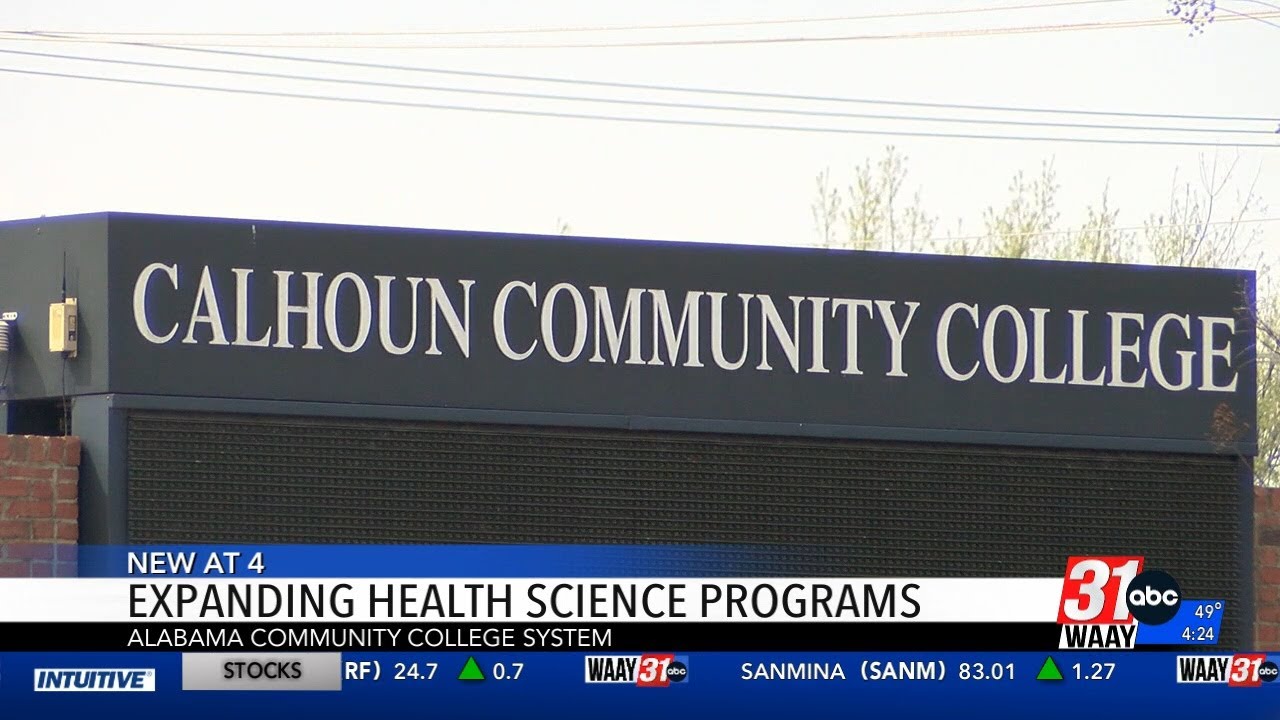 Alabama Community College System expanding health science programs - YouTube