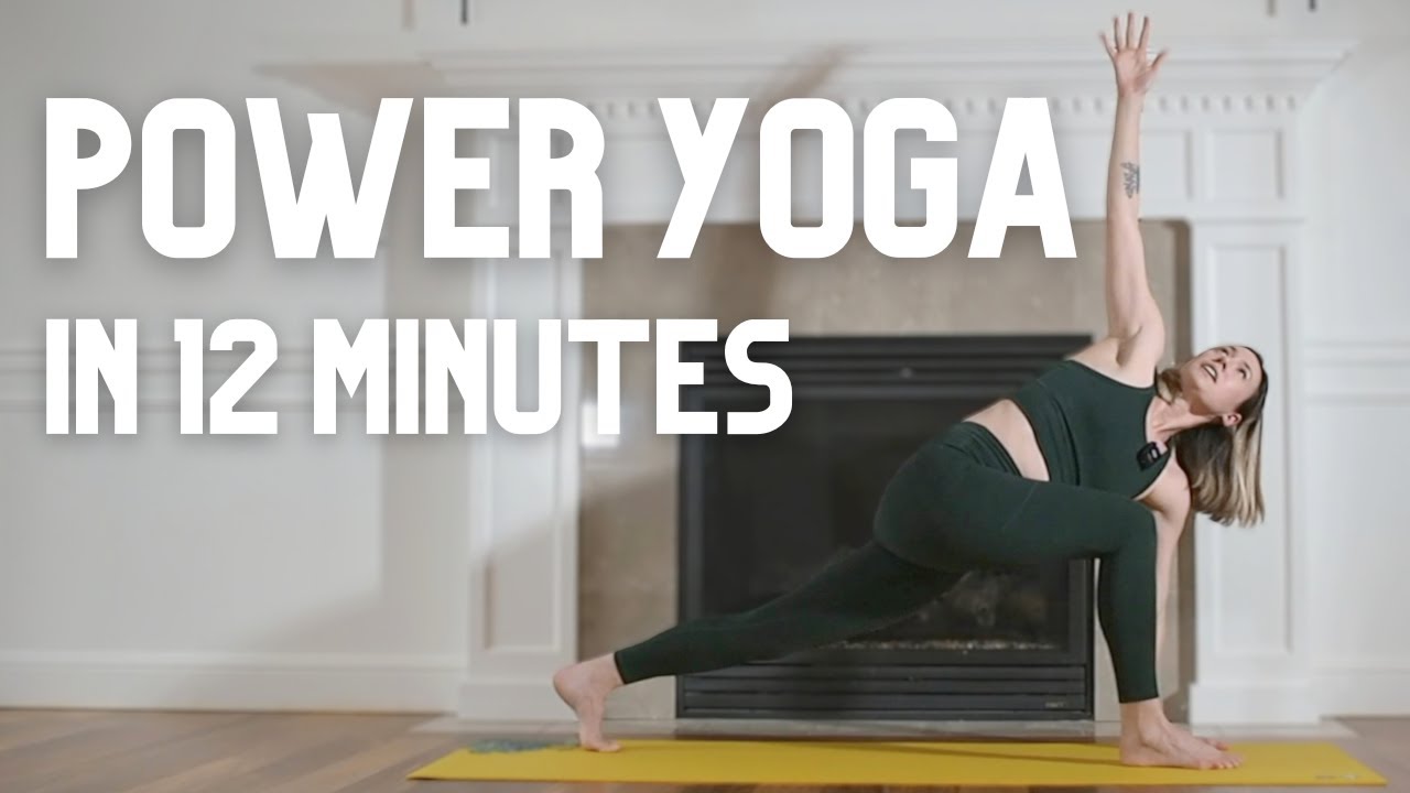 Power Yoga in Under 15 Minutes | Total Body Workout - YouTube