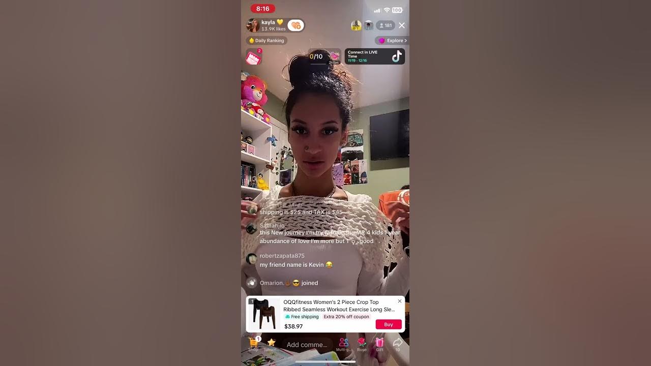 Kayla Tik Tok Live Sunday Youtube