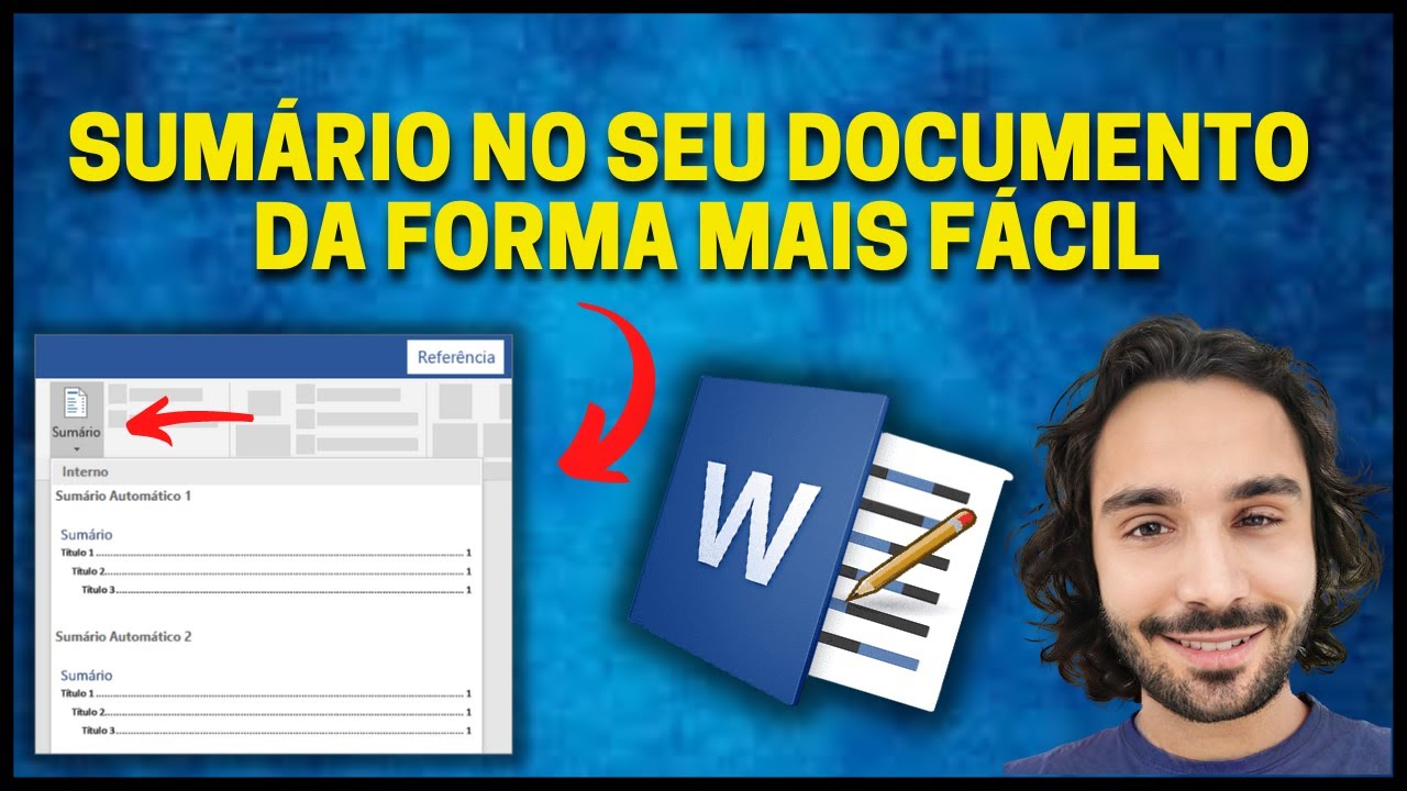 Como Inserir Sumário Automático No Word - RETOEDU