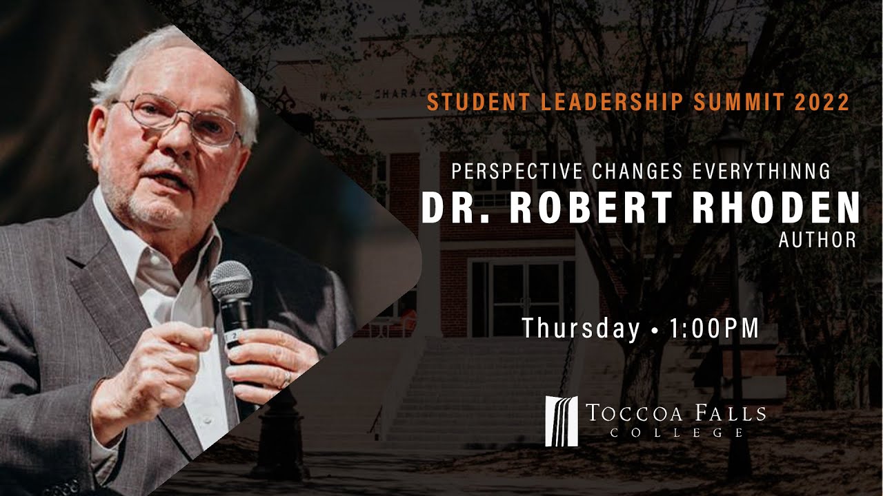 Dr. Robert Rhoden at Toccoa Falls College - YouTube