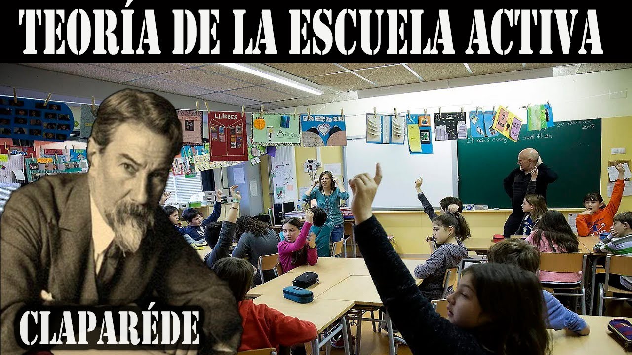 Teoría de la Escuela Activa | Édouard Claparéde - YouTube