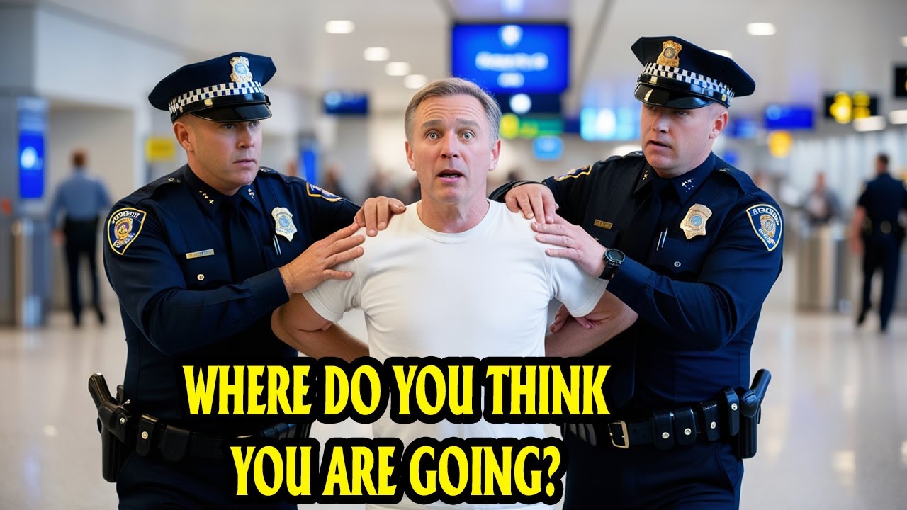 Police Stop Man at Airport Gate—What Happened Next Will Shock You! |E-S ...