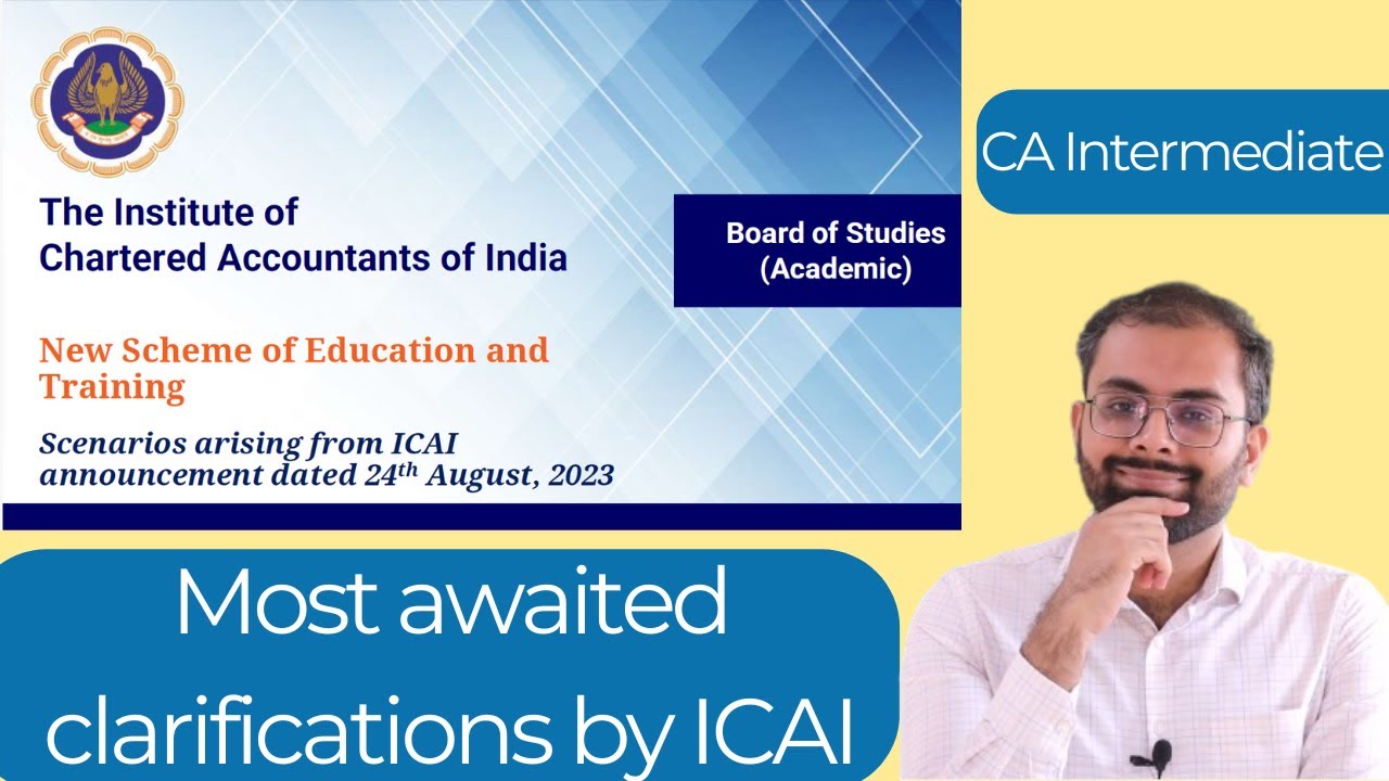 How much marks to be scored in New Scheme of CA Inter?| Clarification ...