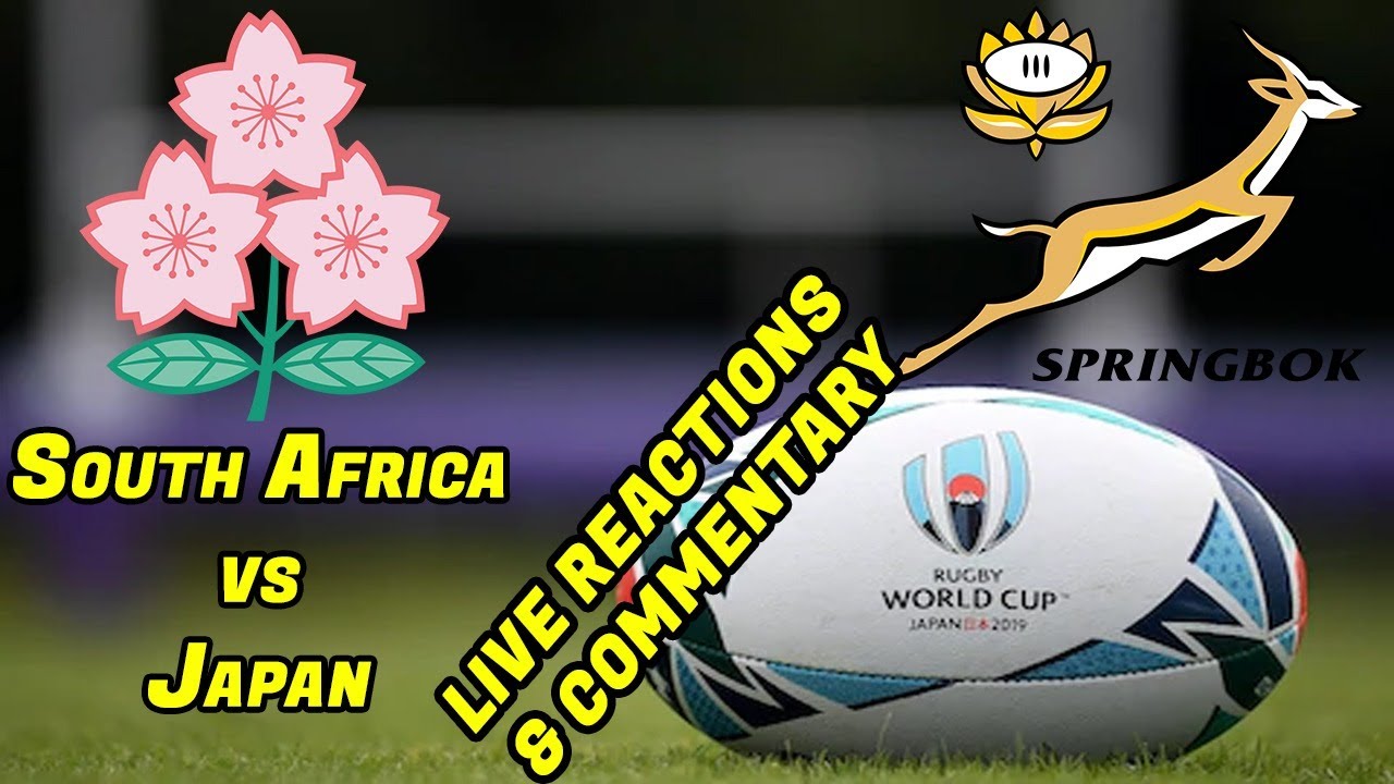 Japan vs South Africa - Live Reactions, Commentary, Score Updates and ...