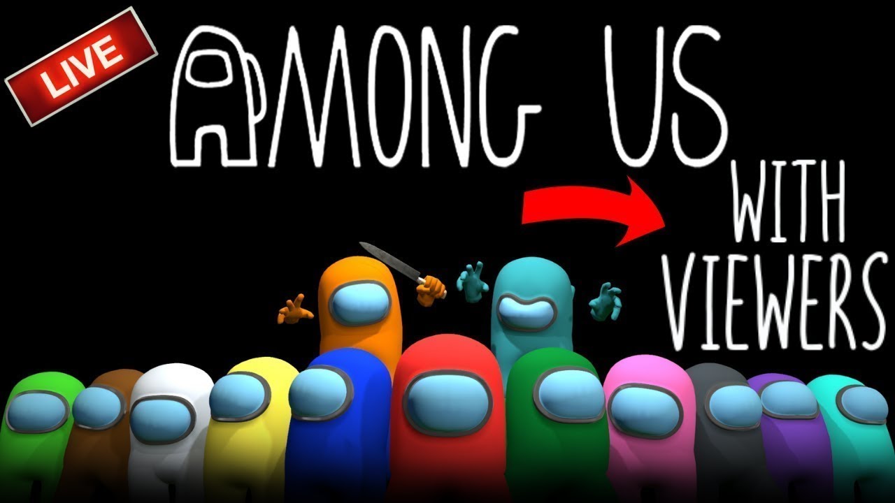 Among Us LIVE with VIEWERS! then Fortnite | !code to join! - YouTube