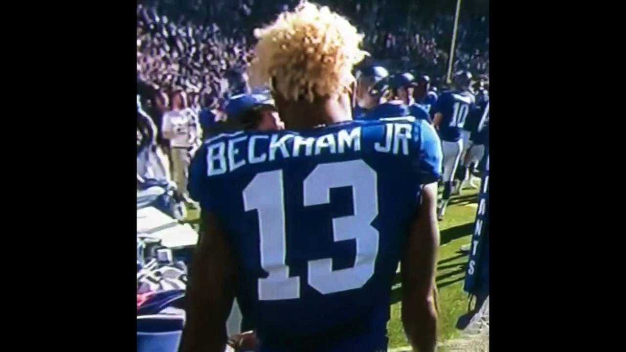 Odell Beckham Jr. Throws Crying Tantrum And Gets Hit In The Head (Five ...