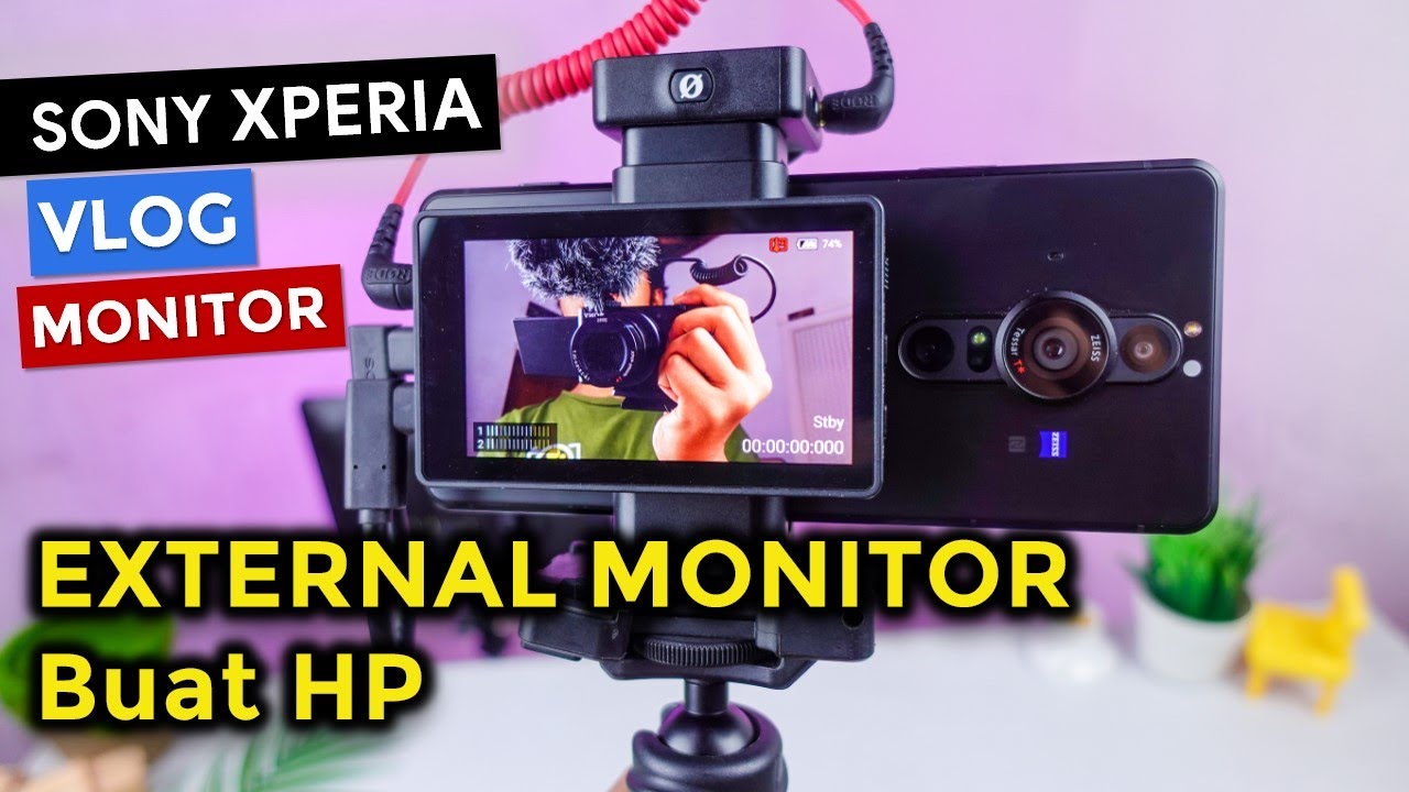 Sony Xperia Vlog Monitor Kit Xperia Pro-i | MONITOR EKSTERNAL BUAT HP ...