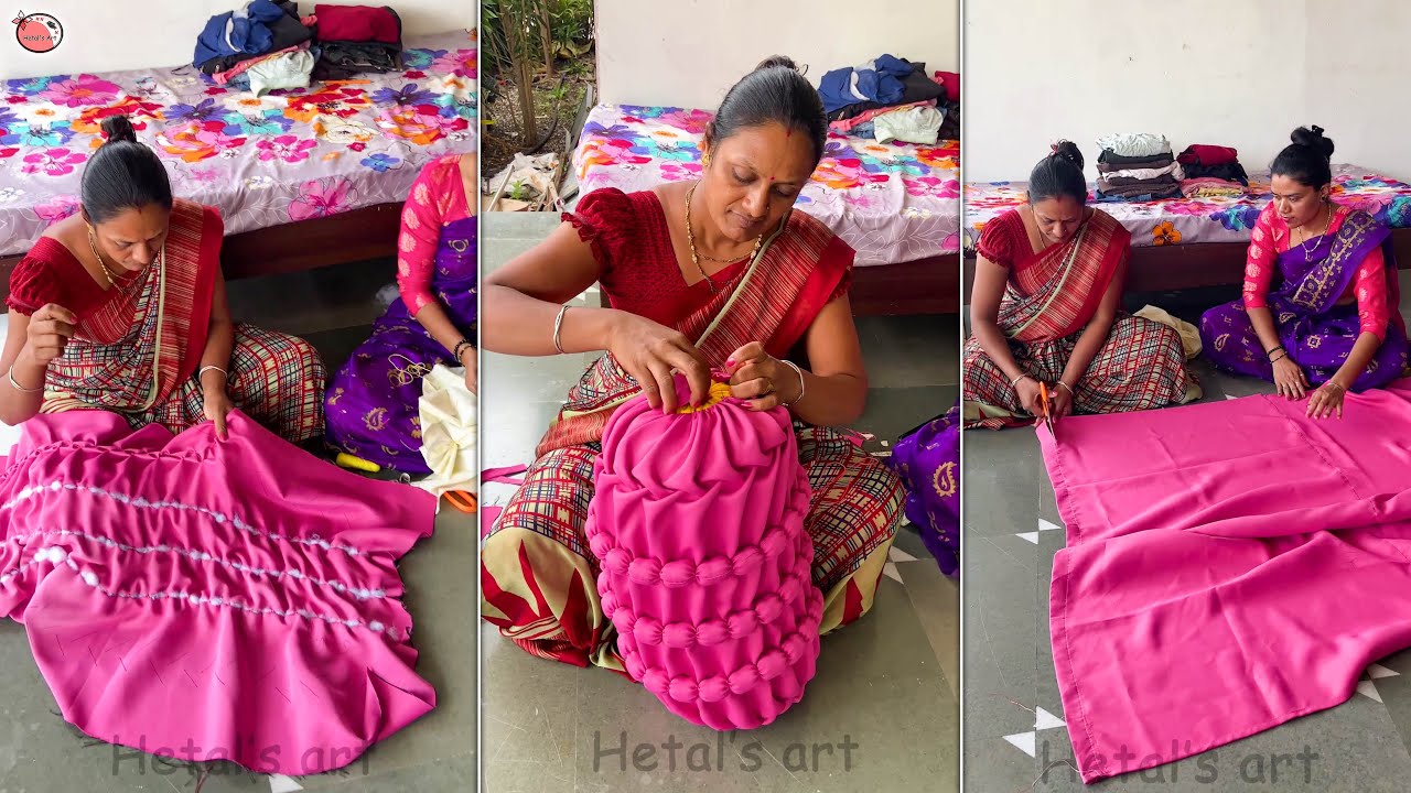 Smocking cushion ideas || Change the style of your cushion || DIY - YouTube