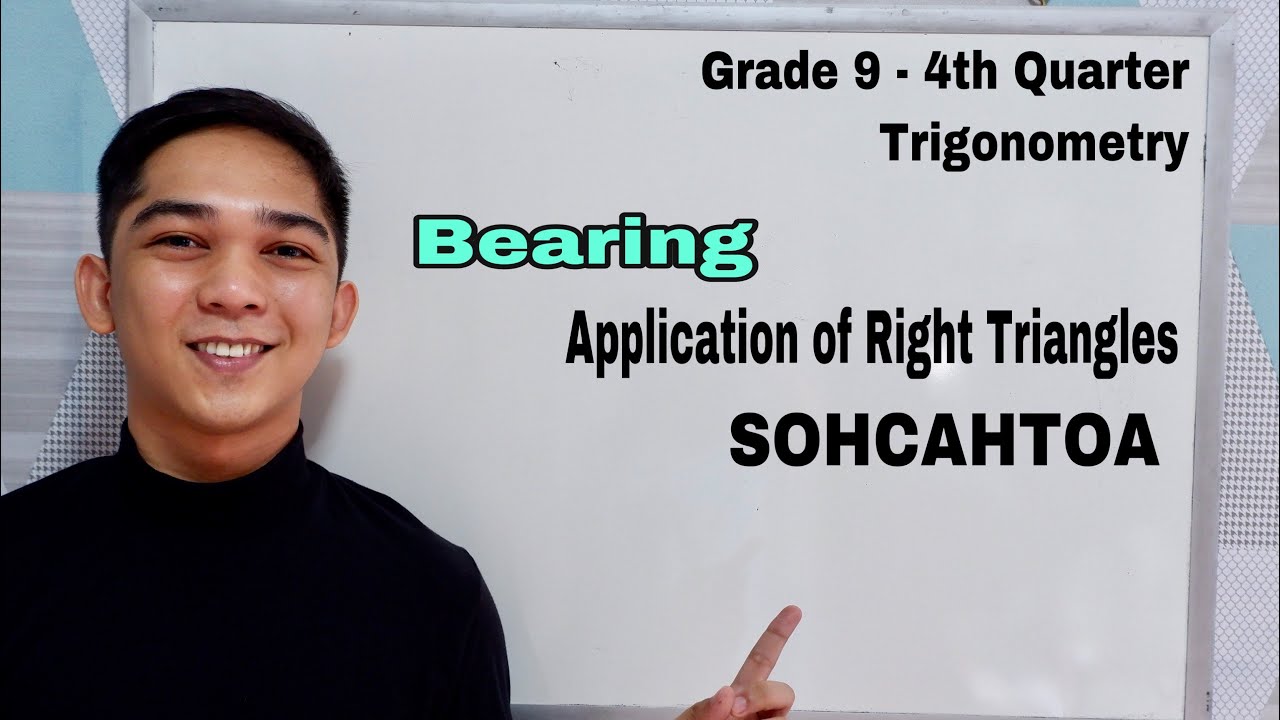 Bearing - Application of Right Triangles - YouTube