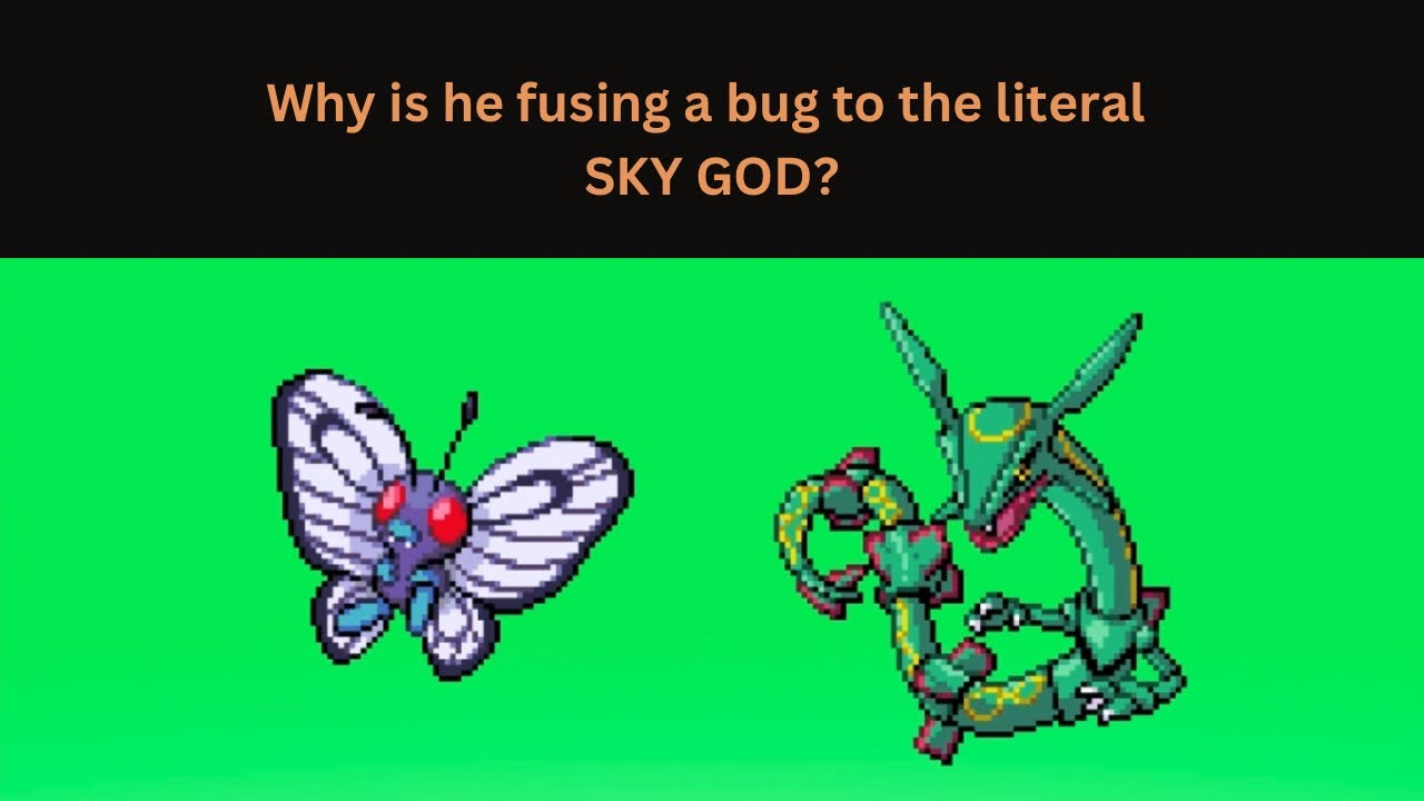 SMASHING!! Rayquaza Fusion-Pokemon Infinite Fusion - YouTube