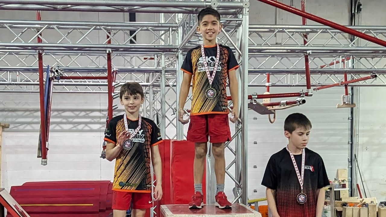 1st place Speed obstacle course at CNL Stage 2 competition. #ninja # ...