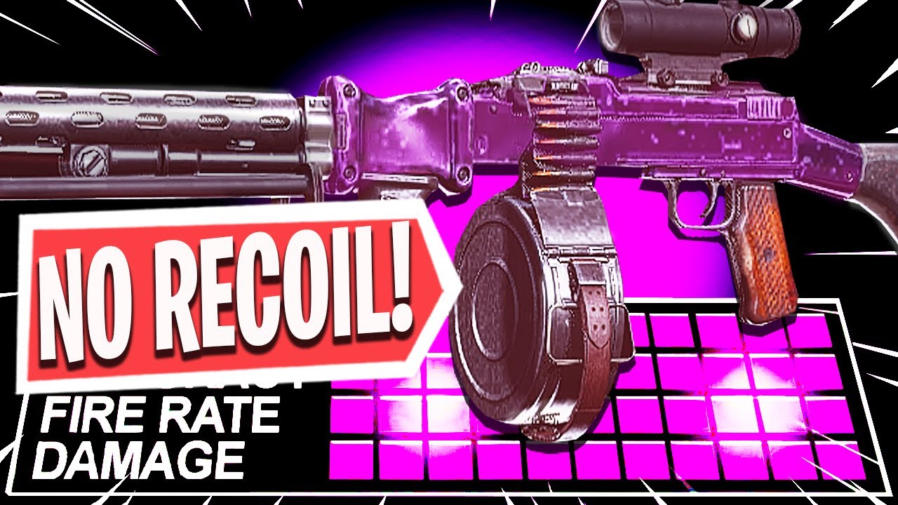 the *NO RECOIL* RPD is GOD in WARZONE SEASON 4😍 (Best RPD Class Setup ...