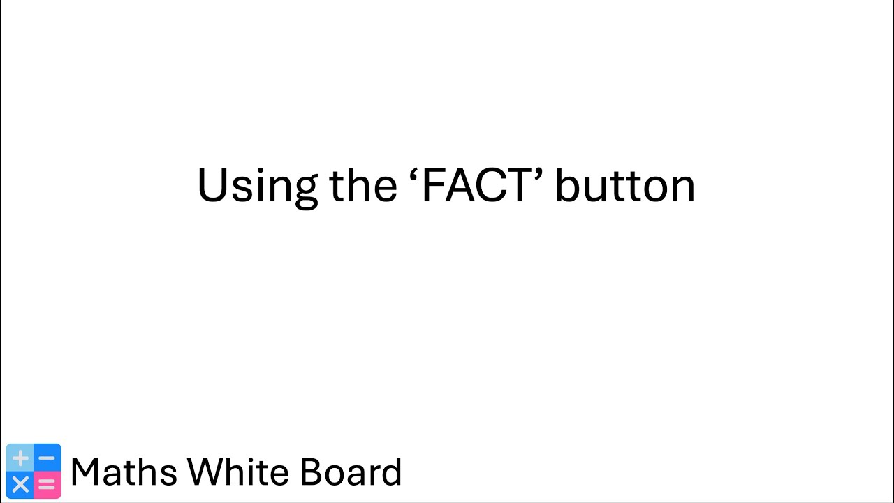 Calculator FACT - YouTube