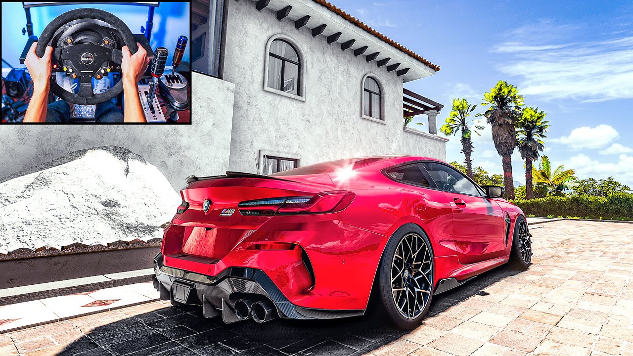 900HP BMW M8 Competition - Forza Horizon 5 (Steering Wheel + Shifter ...