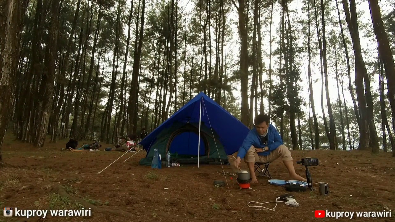 Camping Curug Ciampea | Murah dan sepi | explore Bogor - YouTube