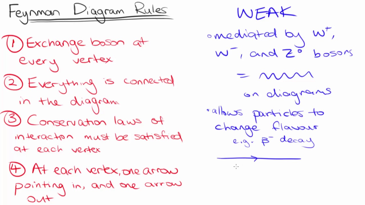 Weak and strong diagrams | Standard Model | meriSTEM - YouTube
