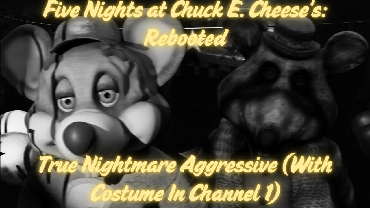 True Nightmare Aggressive (Costume in Ch1) // Five Nights at Chuck E ...