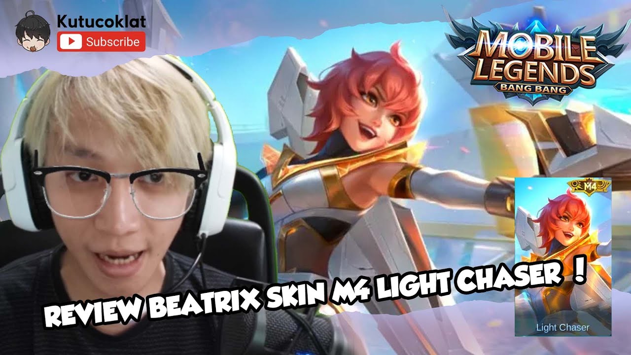 REVIEW BEATRIX SKIN M4 LIGHT CHASER ! | Mobile Legends - Indonesia ...
