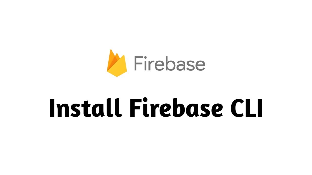 Cara Instal Firebase CLI - YouTube