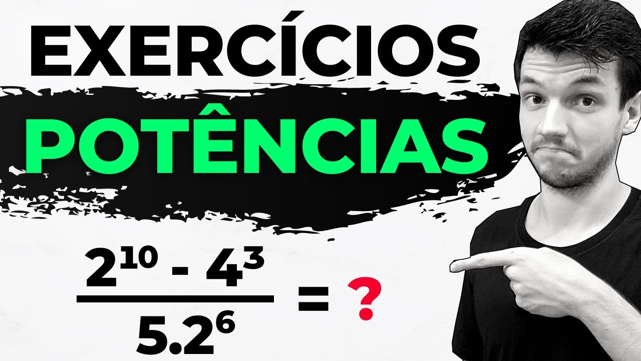 Exercícios de Potenciação | Dominando as Propriedades das Potências ...