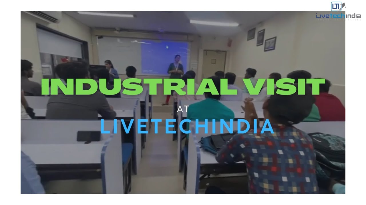 Industrial Visit at our Livetech INDIA training Center at Andheri - YouTube