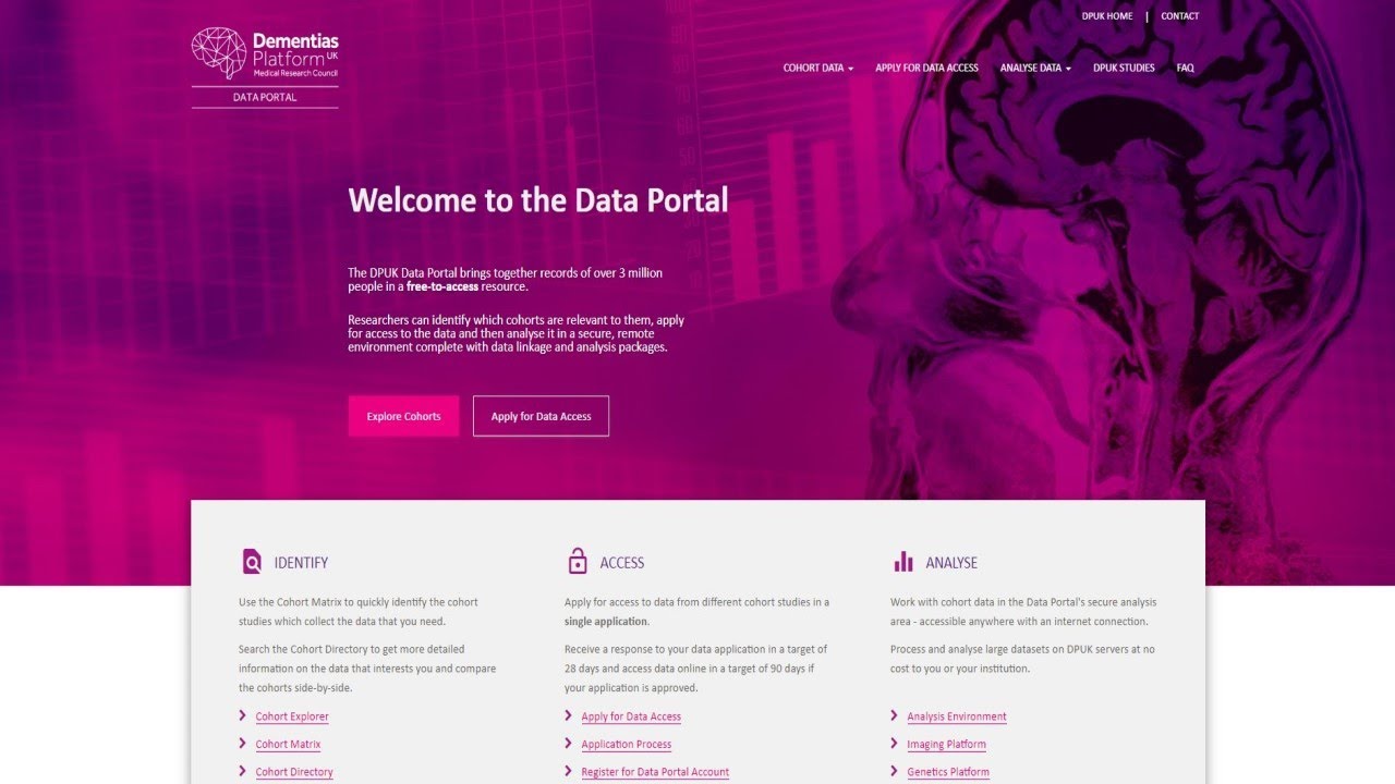 DPUK Data Portal: training webinar - YouTube