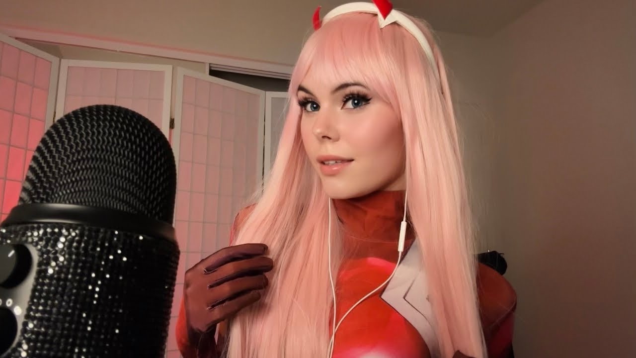 ASMR | Zero Two Plays With Her Hair And Chats Softly To You 💕💆🏼‍♀️ - YouTube
