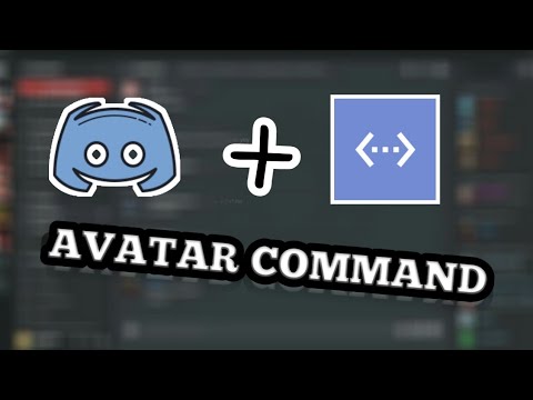 how to make avatar command with bot designer for discord - YouTube