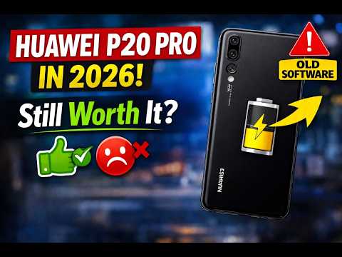 8 Years Later… The Huawei P20 Pro Is Still Alive in 2026