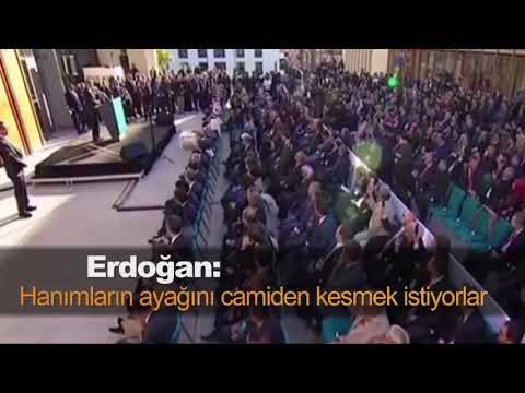 Başkan Erdoğan hanımları camiye davet etti