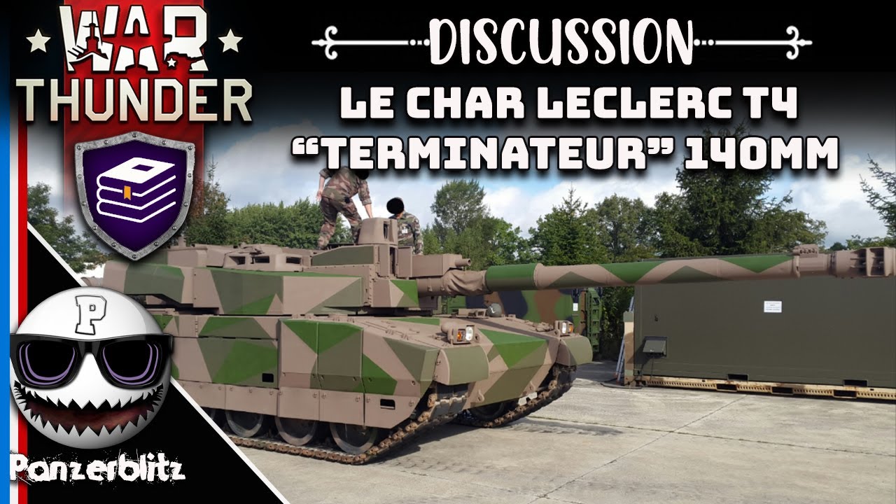 LECLERC "TERMINATEUR" T4 (140mm) - YouTube