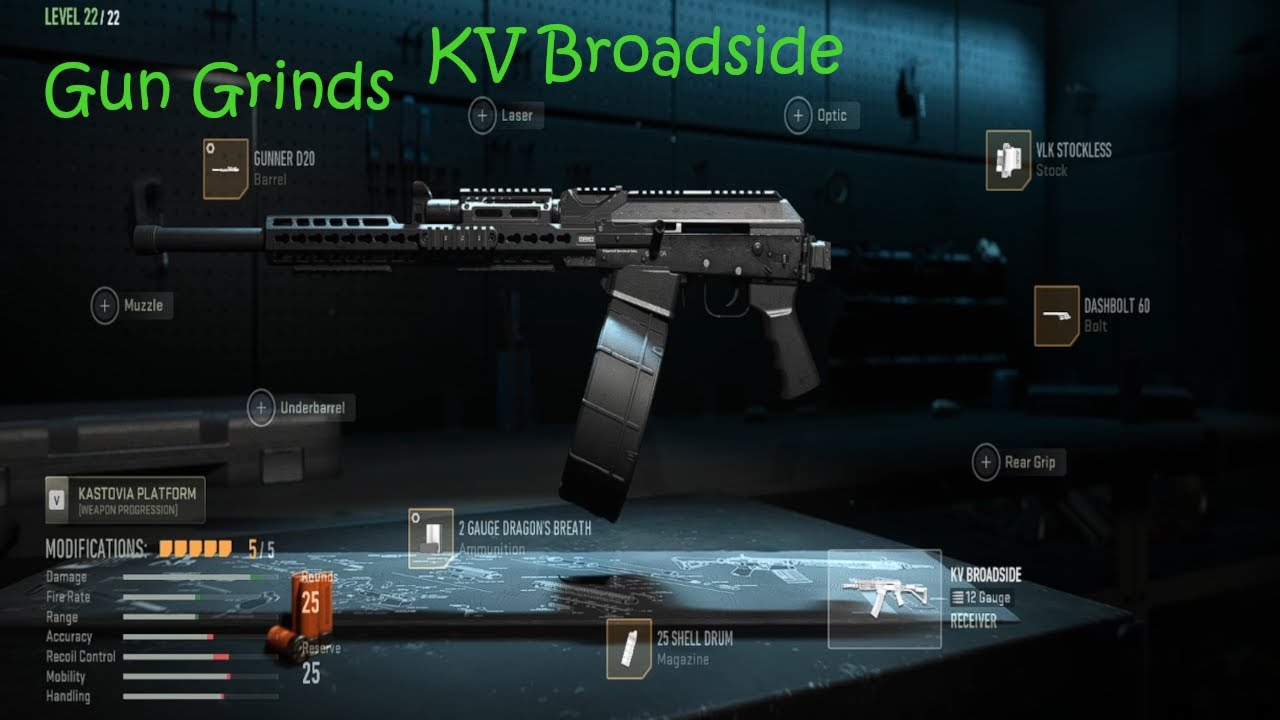 The Shotgun to End All Shotguns... The KV Broadside (Call of Duty ...