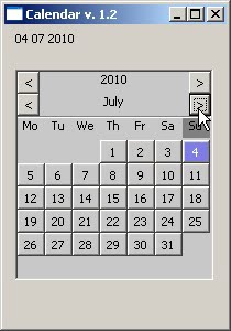 MAXGUI Calendar Gadget - YouTube