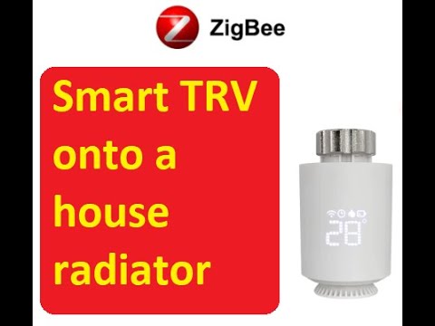 How to fit a Smart TRV onto a radiator - YouTube