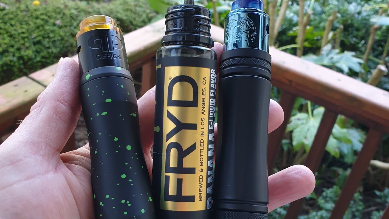 FRYD eliquid,BANANA,,,70/30 vg pg - YouTube
