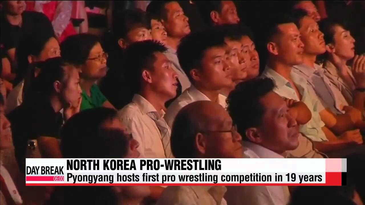 North Korea holds international pro-wrestling contest 北, 국제 프로레슬링 대회 열어 ...