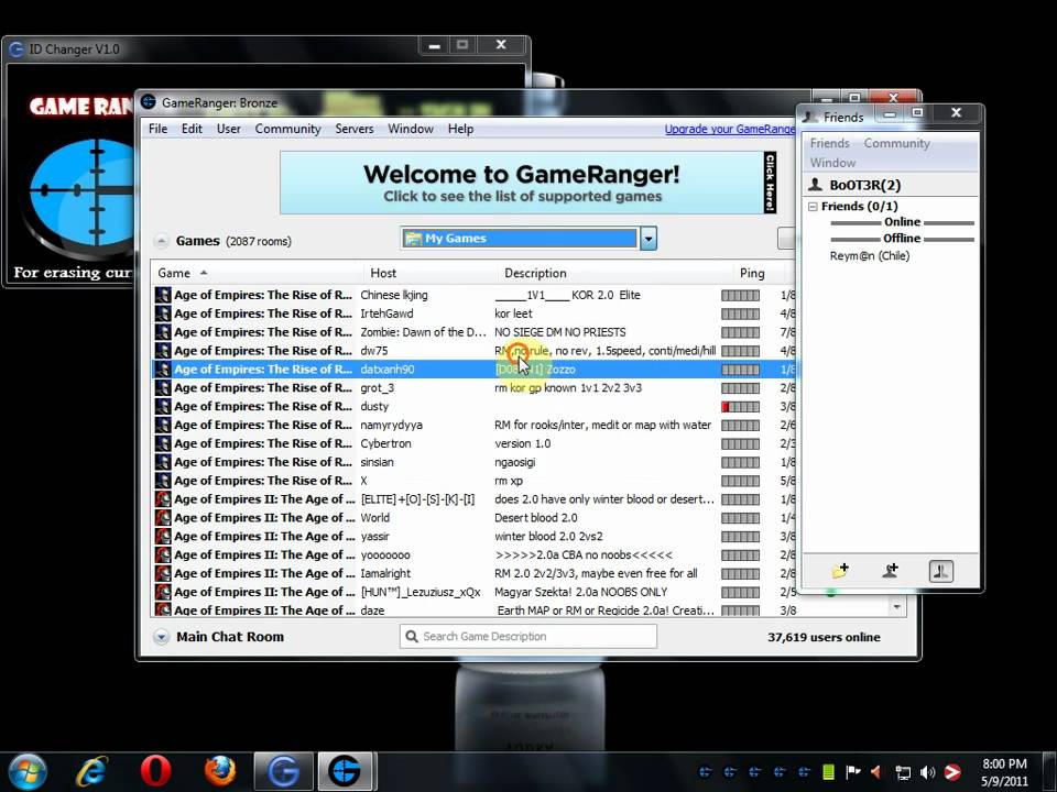 GameRanger ID Changer! (it worked 100%) + Download Link - YouTube