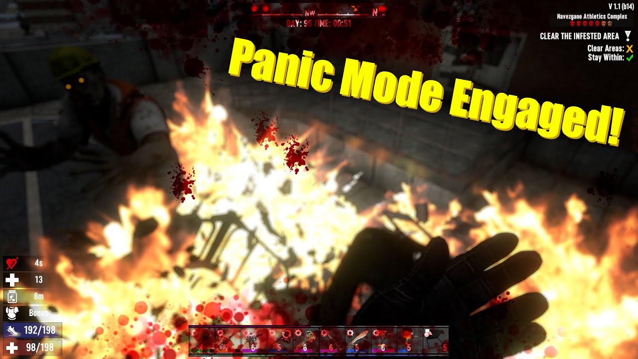 7 Days to Die - V1.0 - Casual Play – Episode 92 – Panic Mode Engaged! - YouTube