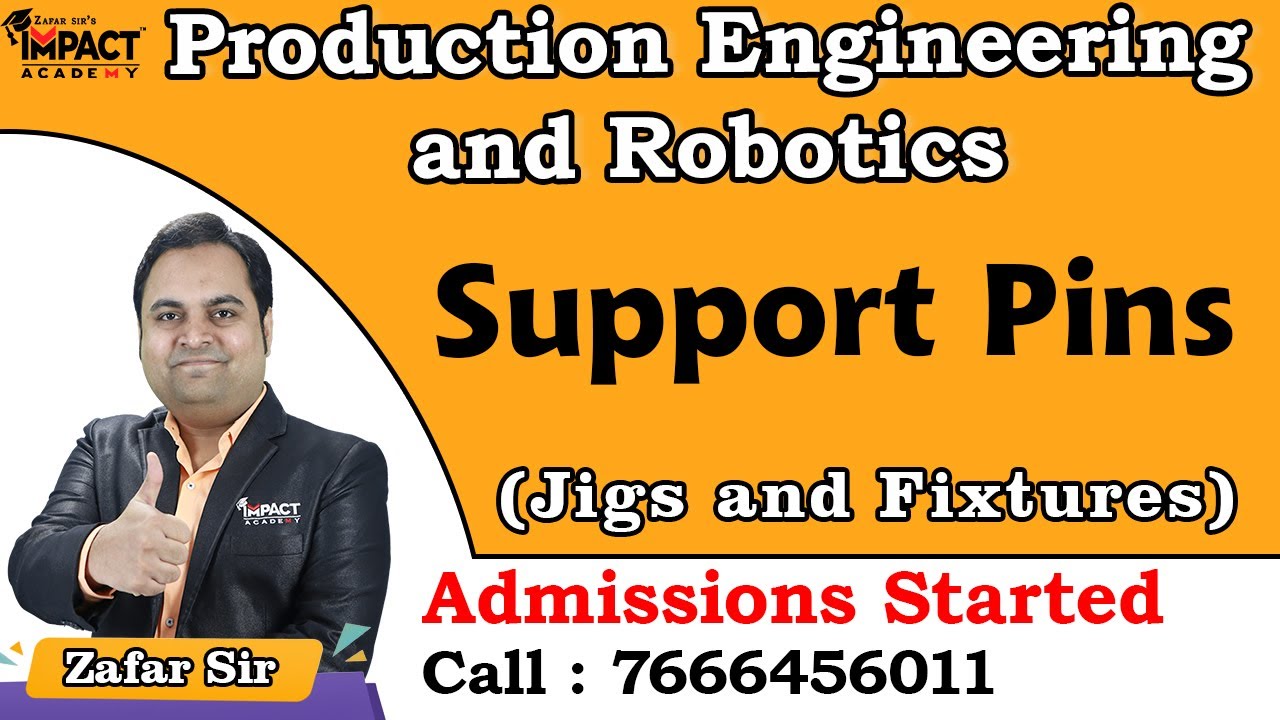 Support Pins | Jigs and Fixtures | Production Engineering and Robotics ...