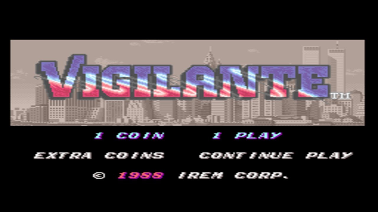 Vigilante Arcade Playthrough - YouTube