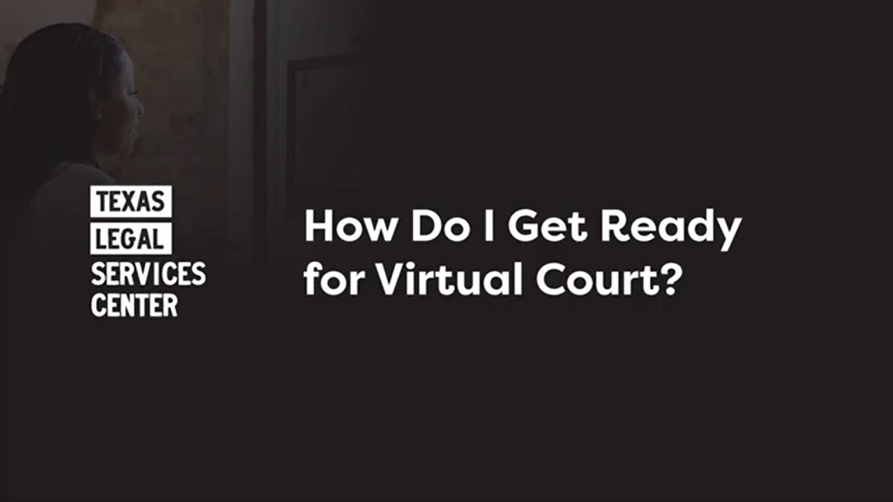 How Can I Get Ready For Virtual Court? - YouTube