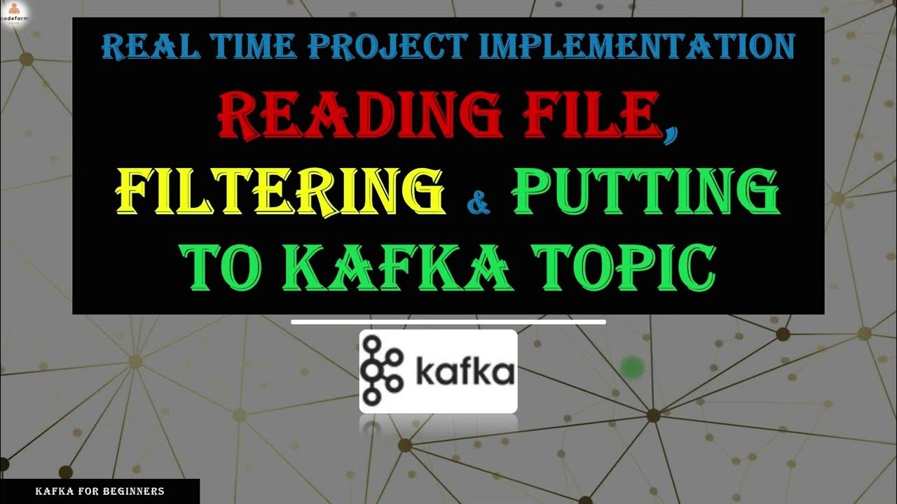 Reading CSV file and publishing data to Kafka Topic || Project Demo - 2 || Chapter 1 || Day 11 ...