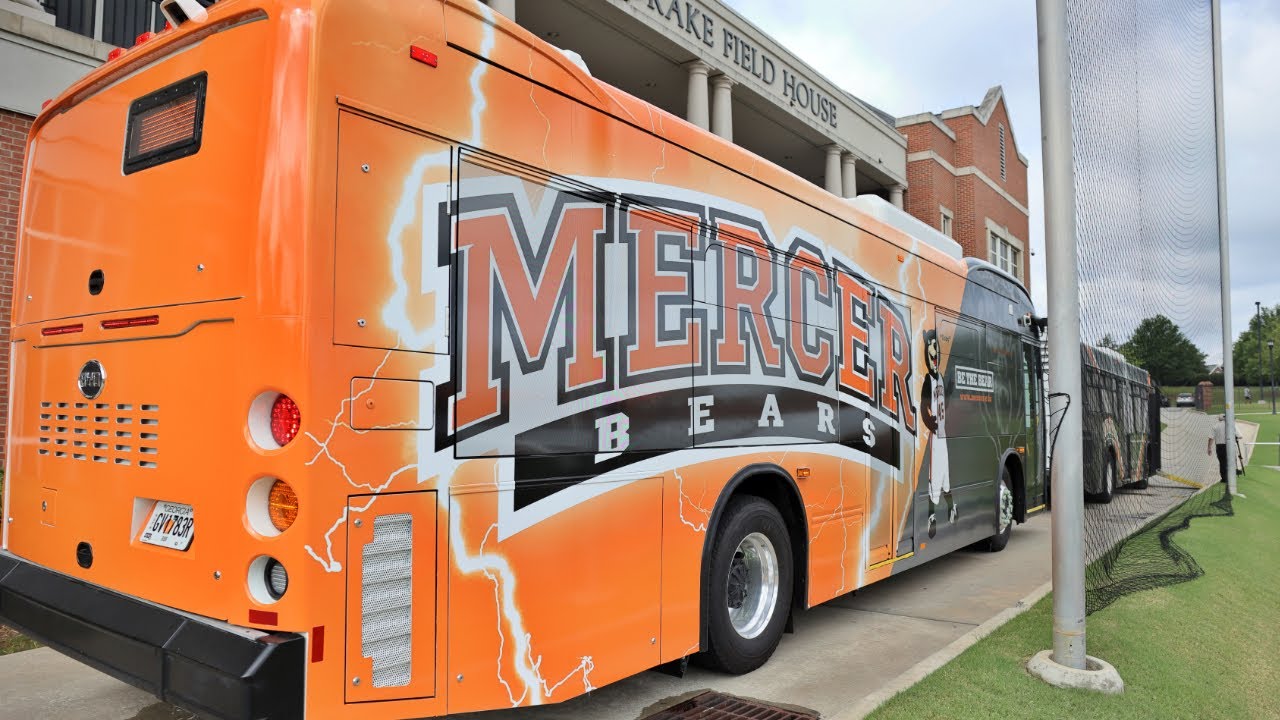 MTA and Mercer unveil new electric bus - YouTube