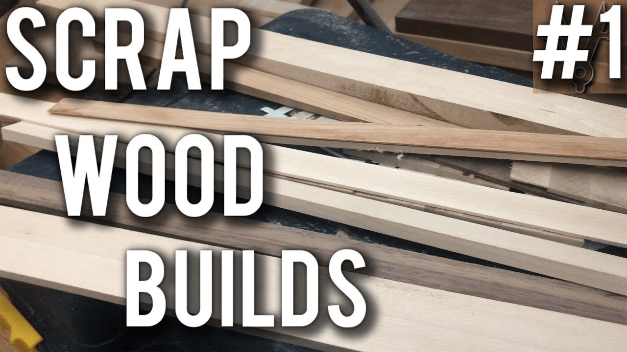 Easy Scrap Wood Builds #1 (Phone Stand, Coasters) | Woodworking - YouTube