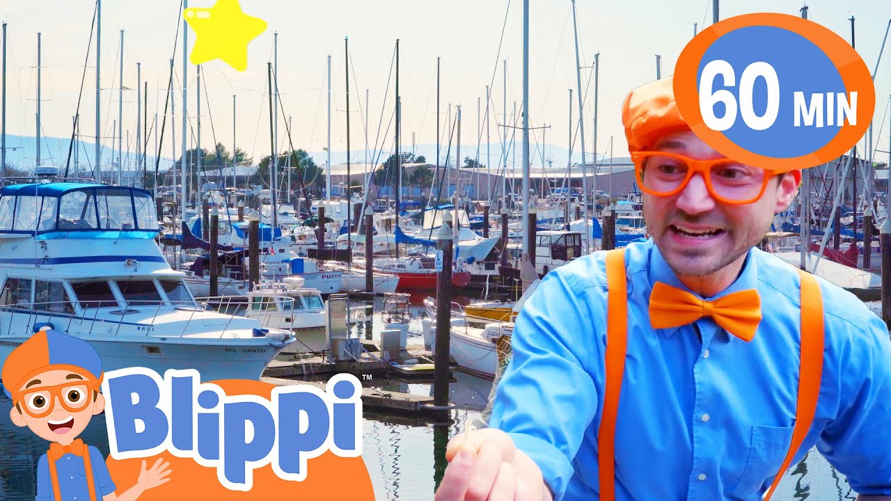 Blippi Goes Fishing + Adventures on a Boat! | Fun with Blippi! | Blippi ...