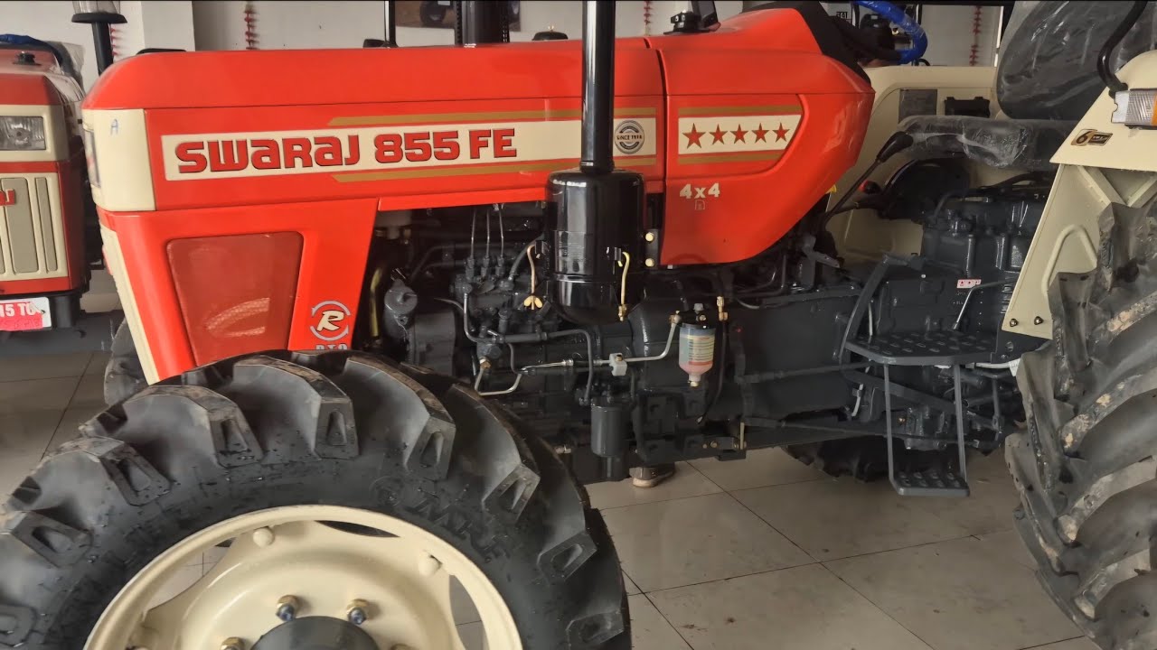 Swaraj 855 fe 4X4 New Model - YouTube