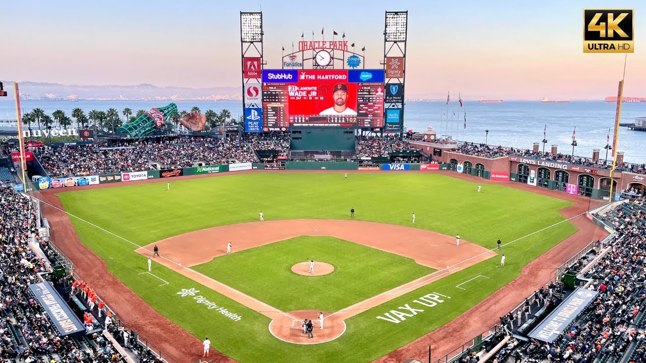 [4K] San Francisco Giants Stadium, Oracle Park 2023 Walking Tour ...